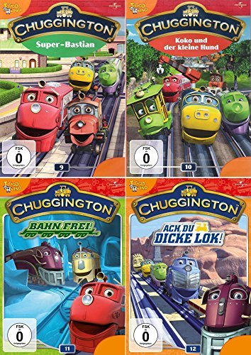 Chuggington Volume 9 + 10 + 11 + 12 Collection (4-DVD): Amazon.de: DVD ...