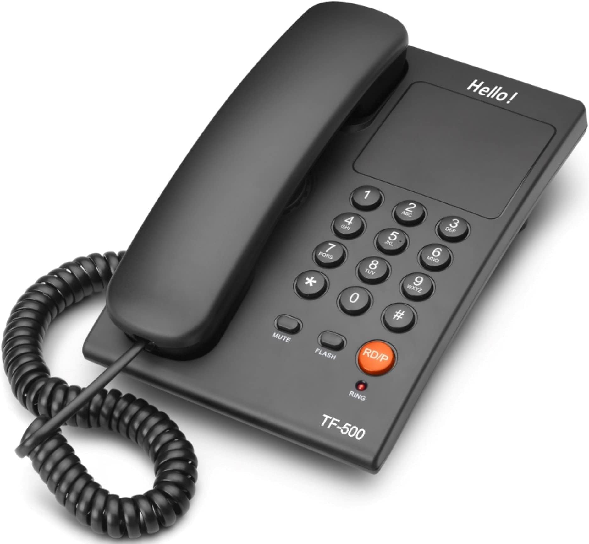 Hello ! TF-500 Basic Corded Landline Phone for intercom and EPABX Desk ...