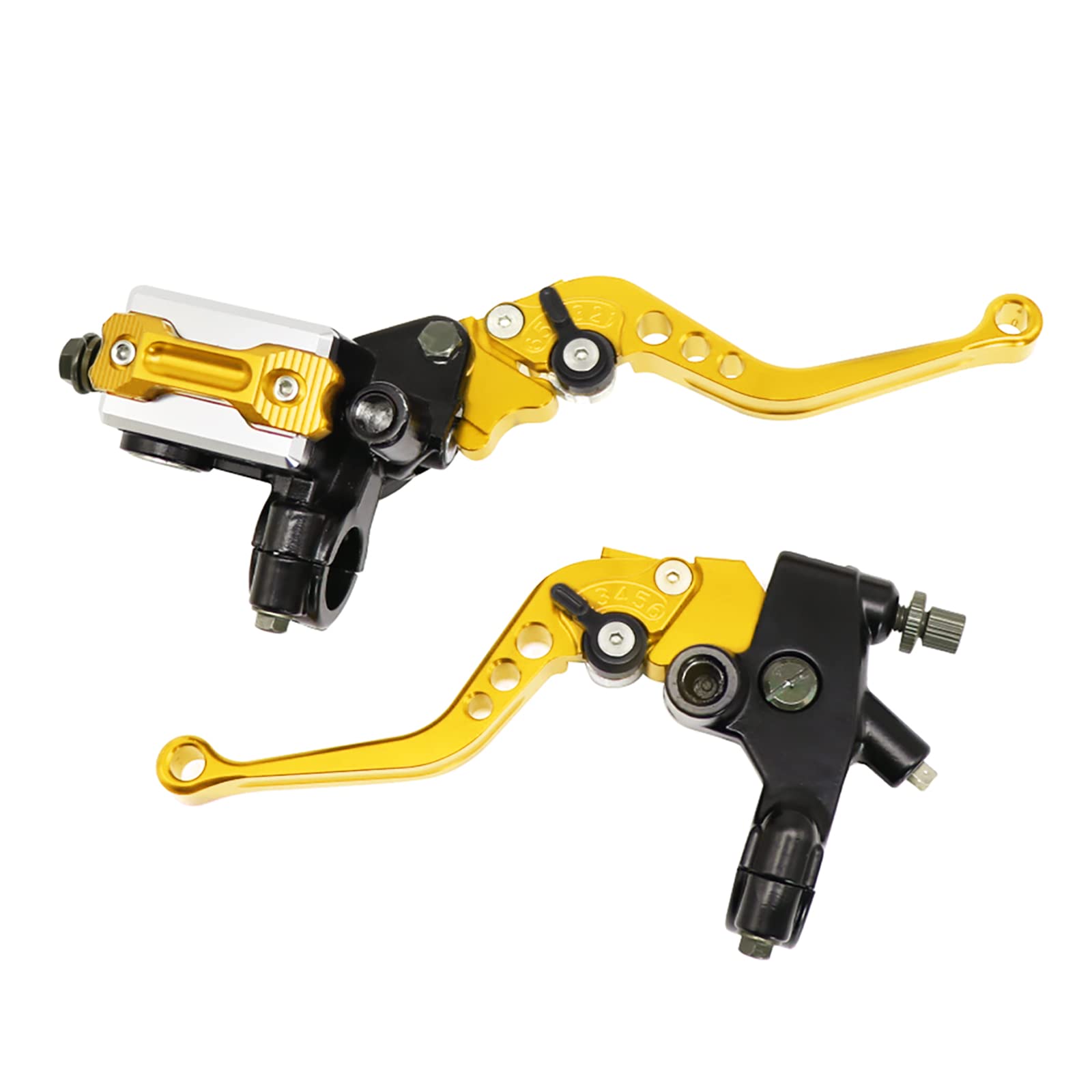 GP Style Motorcycle Lever Universal Motorcycle Brake/Clutch Master ...