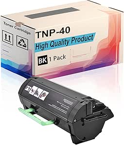 Amazon.com: TNP-40 Toner Cartridge Compatible for Konica Minolta bizhub 4020 4020P Printer ...