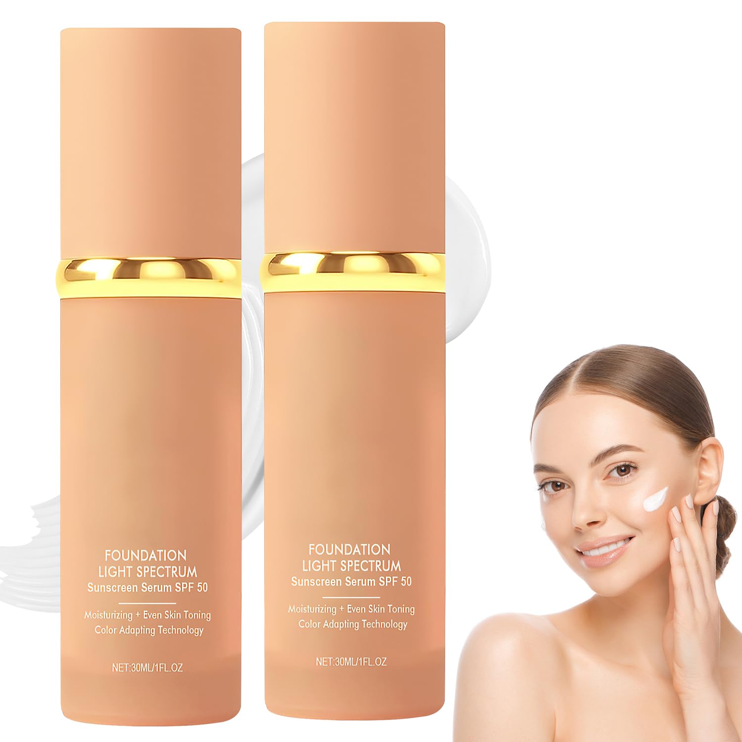 Amazon.com : 4 in 1 Foundation Liquid,Foundation 4 In 1 Light Spectrum ...