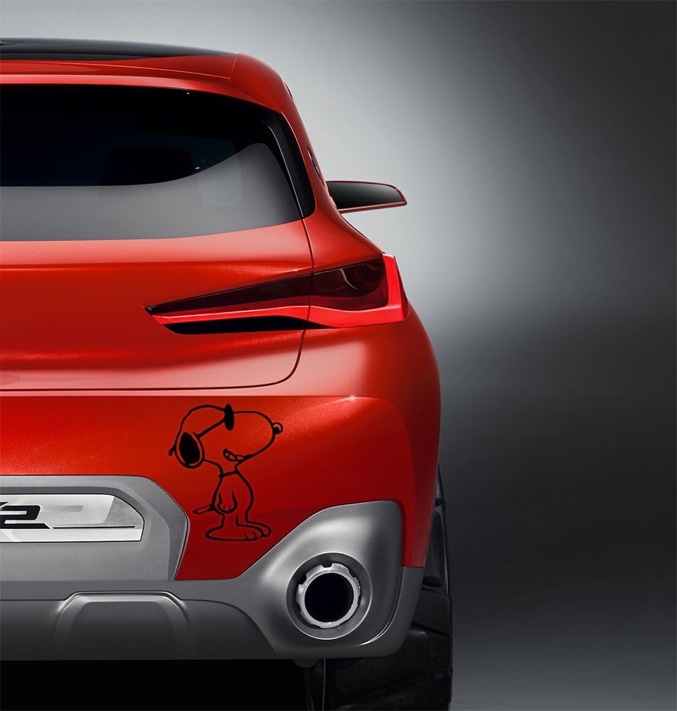 Car Sticker - Snoopy - Notebook Stickers - Dog, Dog Stickers, Dog ...