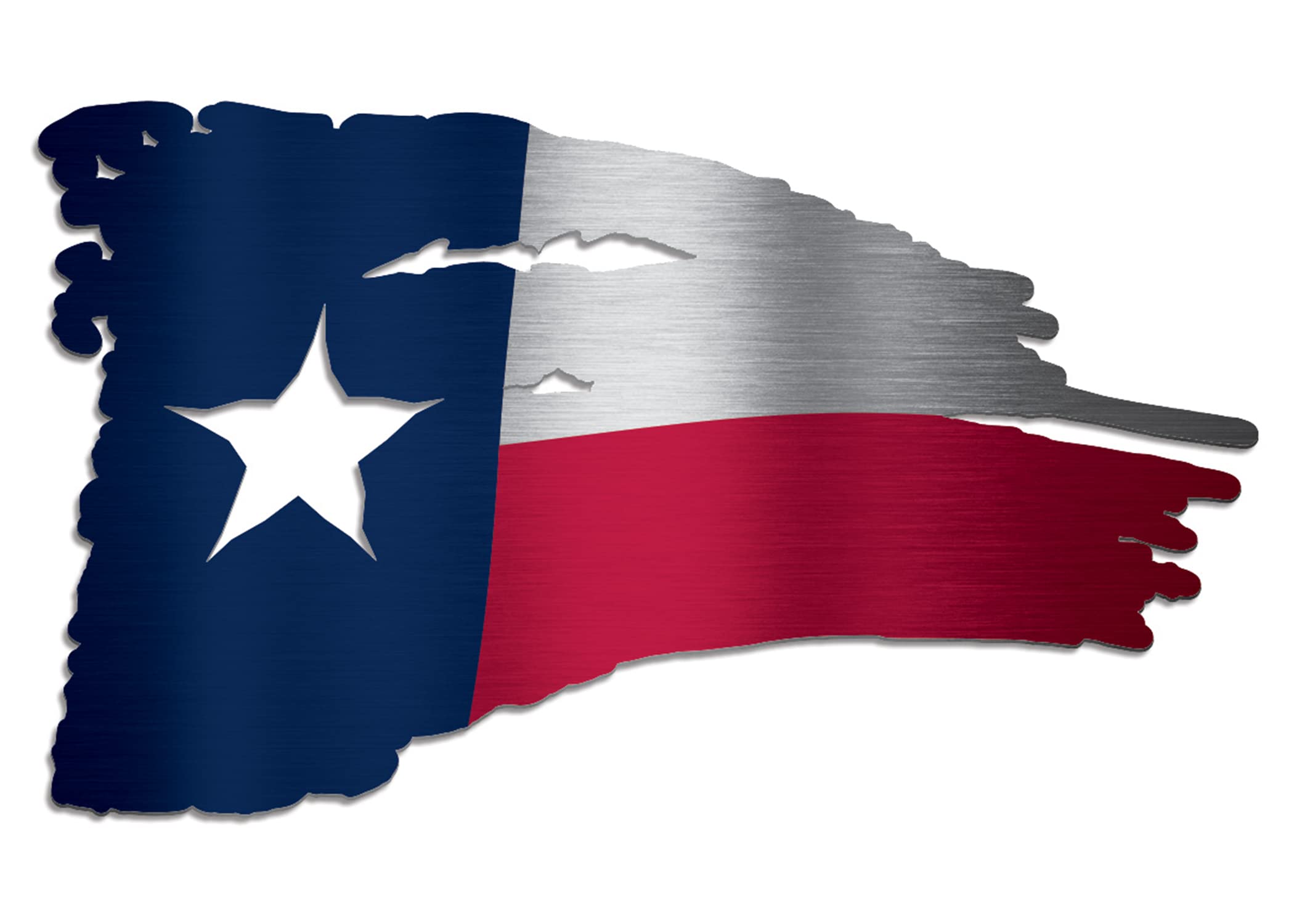Wavy Texas Flag Texas State Flag Waving Universal Truck Rear Window