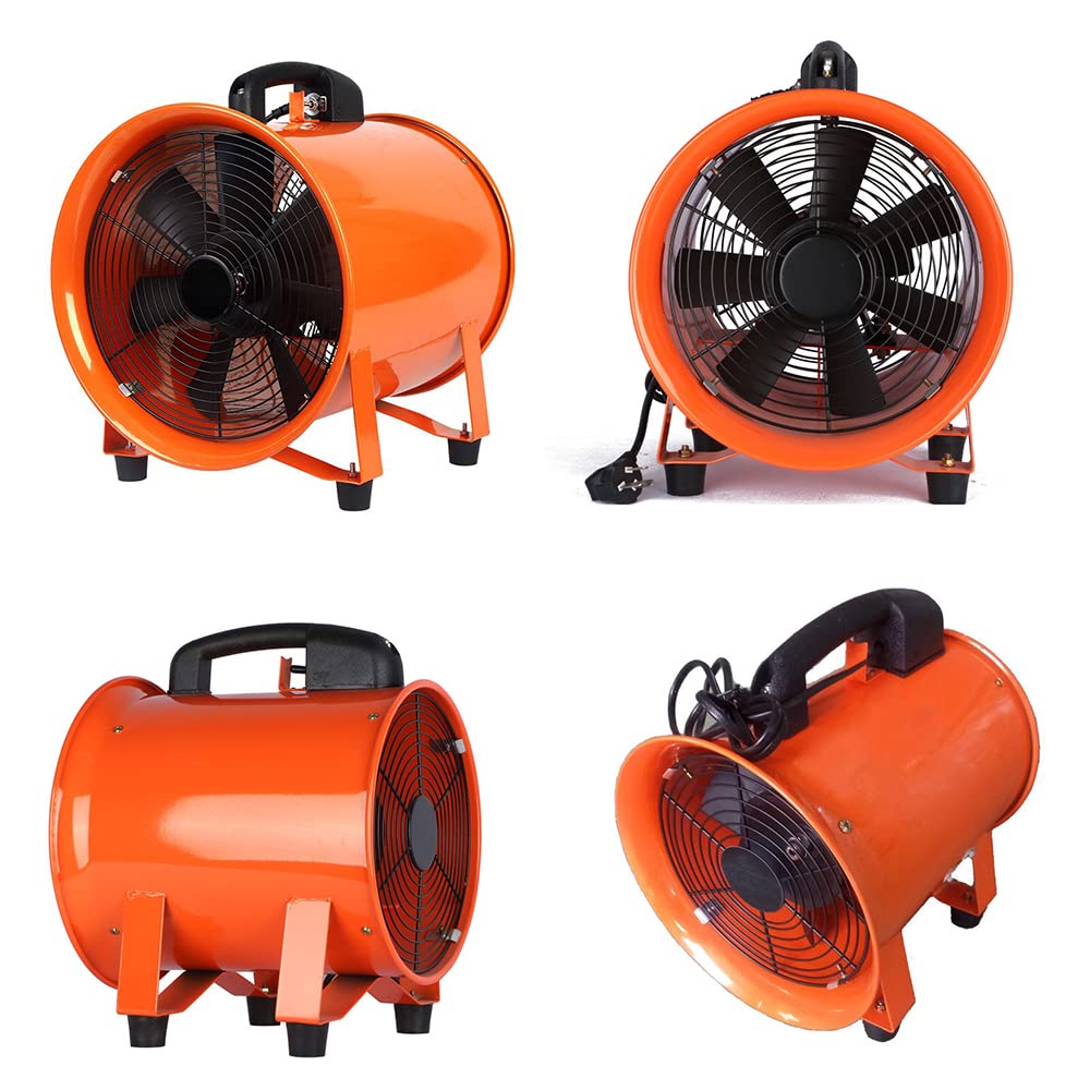 Buy power industrial Portable Axial Fan Axial Flow Blower Exhaust Fan ...