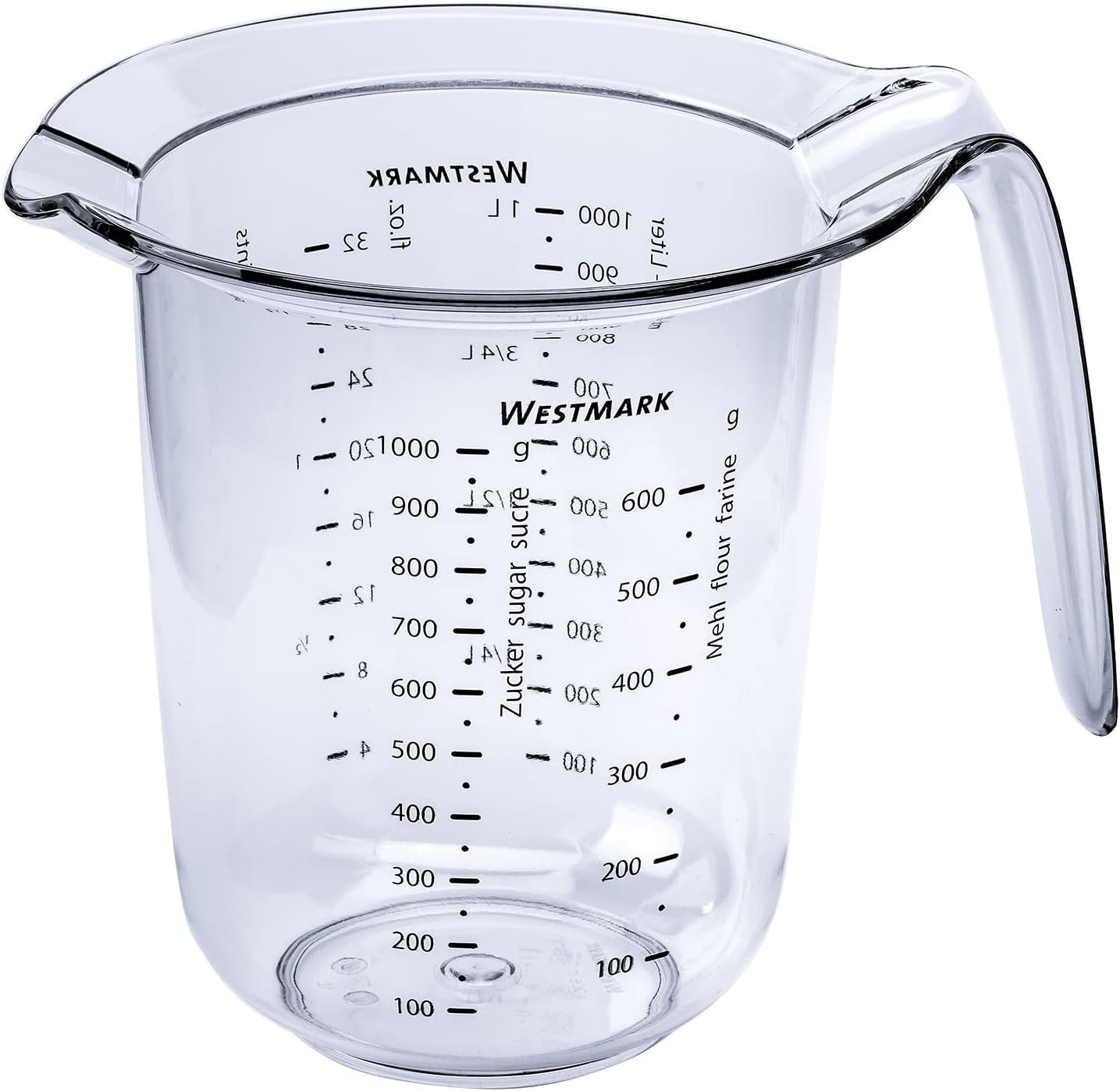 Westmark Measuring Jug, Multilingual Measuring Scales In Various Units ...