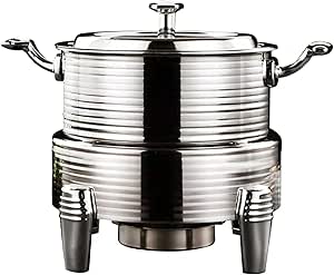 Amazon.co.jp: Catering Buffet Server and Heater - Stainless Steel Pot ...