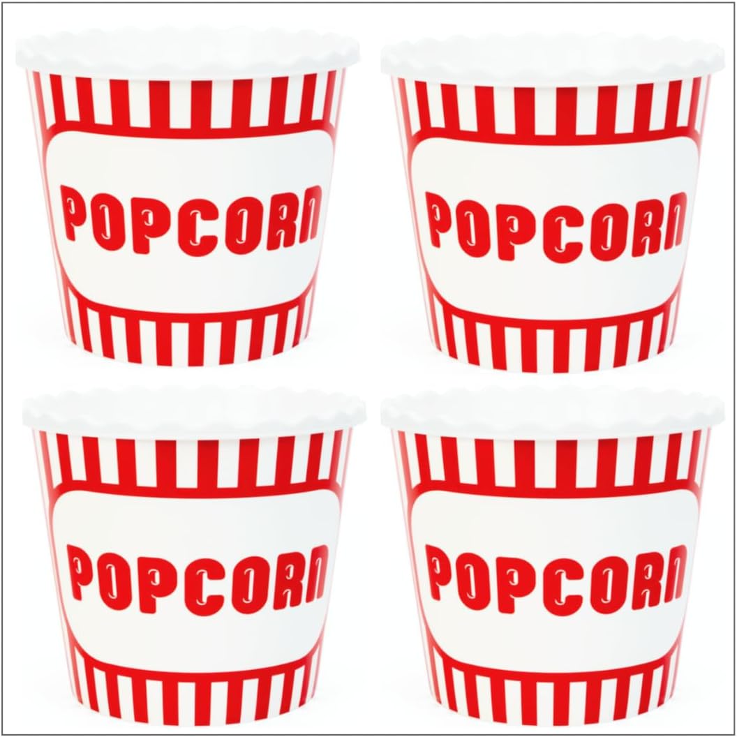 Amazon.com: ONONEXPRESS Modern Style Reusable Plastic Popcorn Box ...