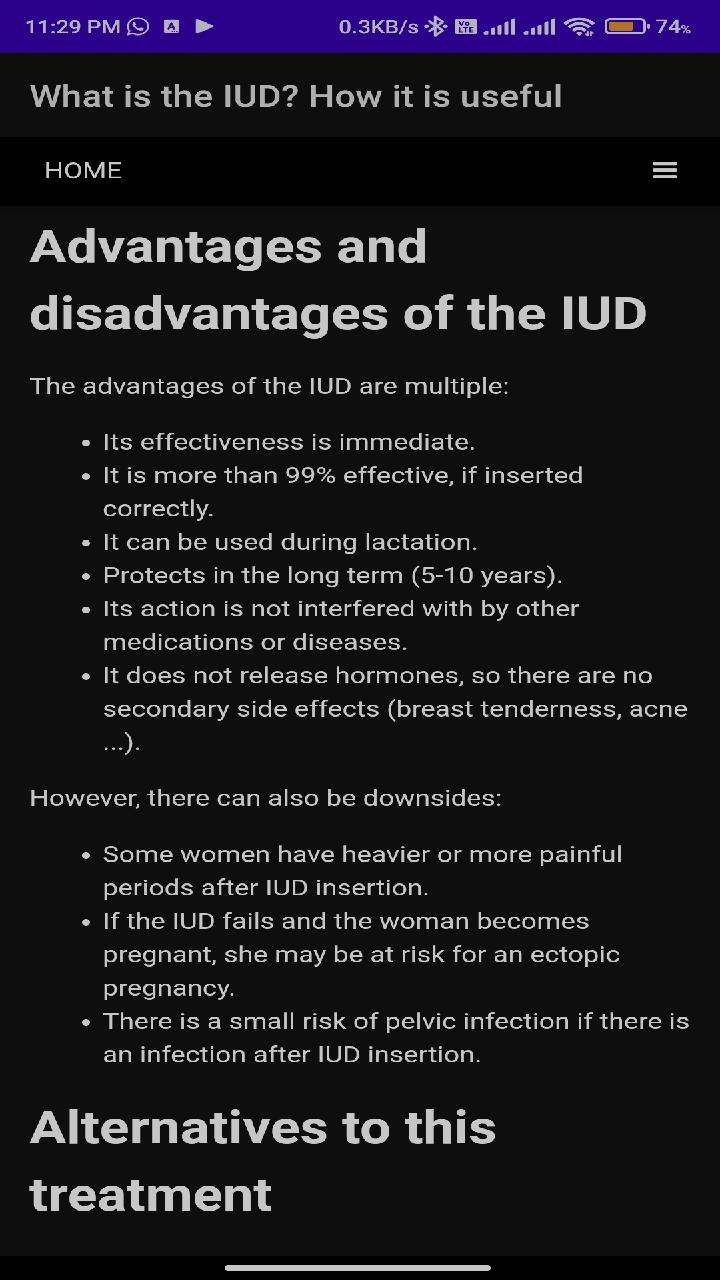 What is the IUD? How it is useful and its disadvantages - App on the ...