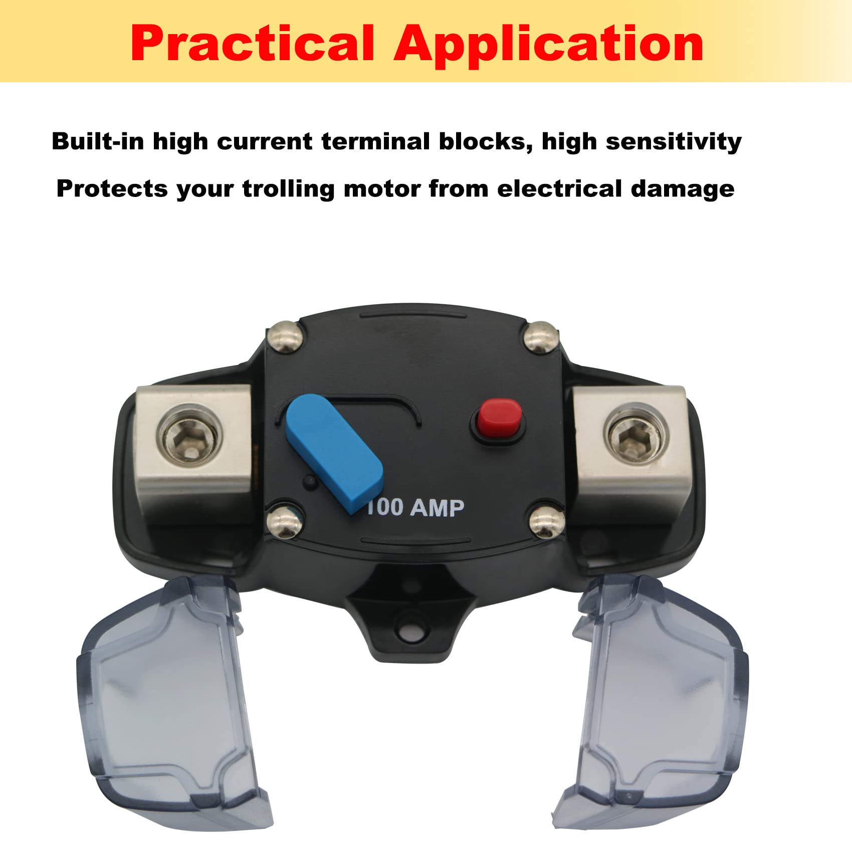 Snapklik.com : 100A Circuit Breaker Stereo Audio Inline Fuse Holders ...