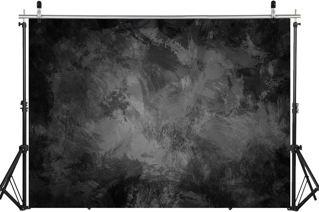 Amazon.com : YYTDY 7x5FT Black Wall Backdrop Vintage Photo Backdrop ...