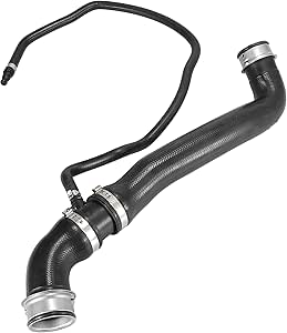 X AUTOHAUX Car Upper Radiator Coolant Hose Water Pump Cooling Pipe ...