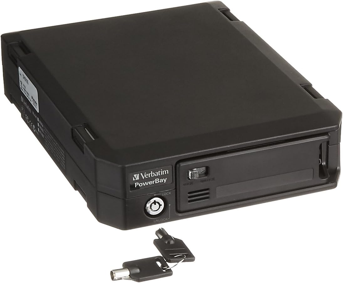 Amazon.com: Verbatim 2 TB PowerBay Single Hard Drive with 1 Removable ...