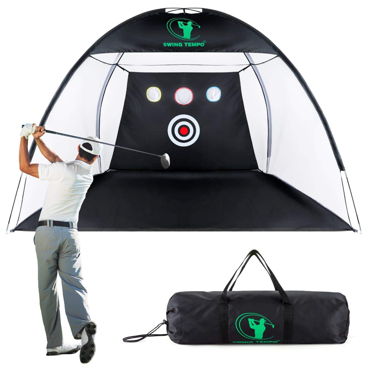 Buy Golf Nets for Backyard Driving with Carry Bag, 10ft x 7ft Golf ...