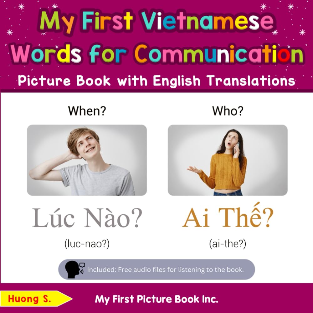Amazon.com: My First Vietnamese Words for Communication Picture Book with English Translations ...