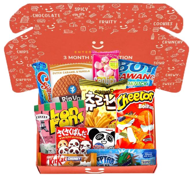 Amazon.com : MunchPak International Snack Box (10 Count) - Variety of ...