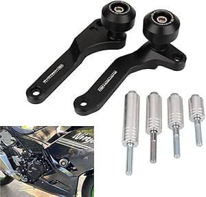 Amazon.com: AL-mart Motorcycle Body Frame Slider Engine Anti Crash ...