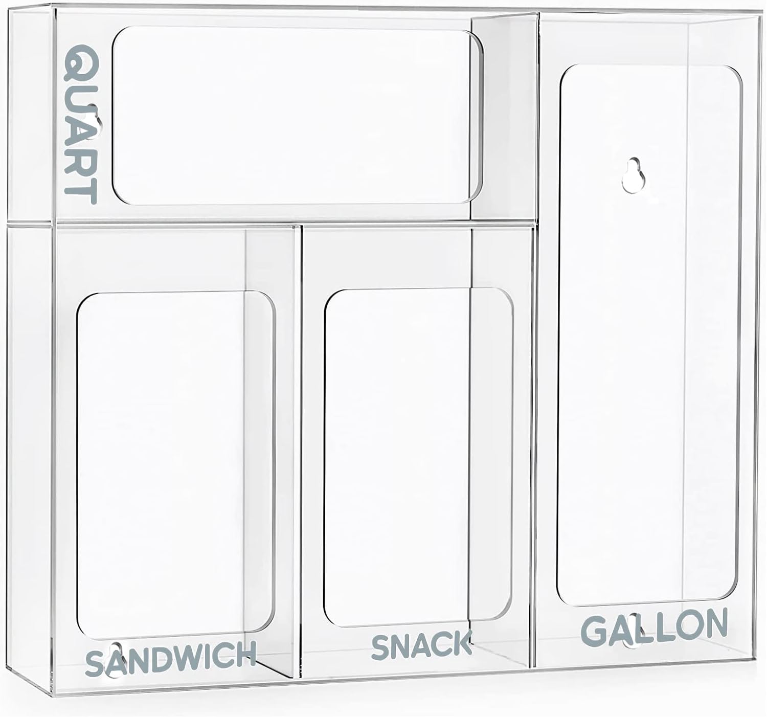 Amazon.com - FACTORY GATE | Ziplock Bag Organizer | Zip Lock Bag ...