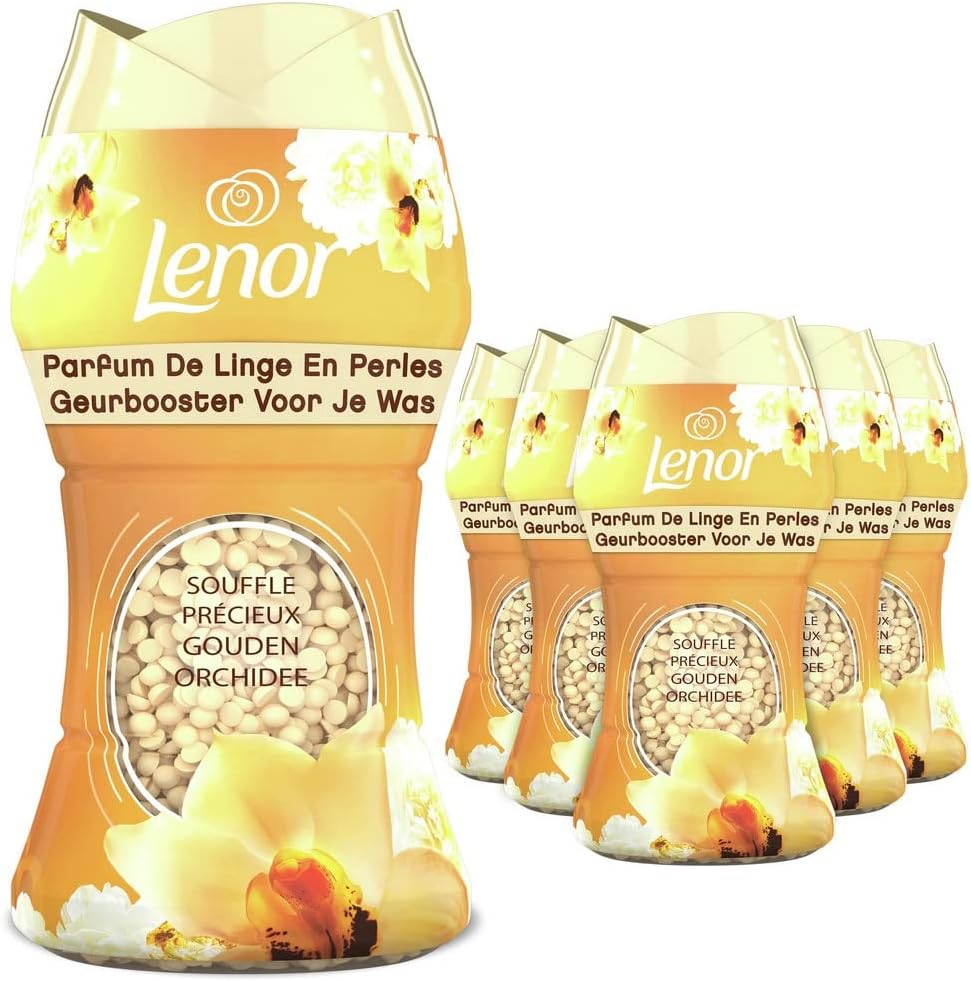 Lenor Gebläse für Wäscheduft aus Perlen, 66 Waschgänge (154 g x 6), für ...