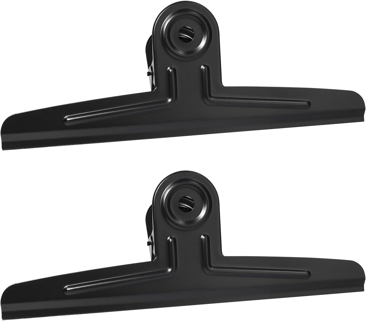 Amazon.com : Extra Large Bulldog Clips,2 Pack Bulldog Clips Black ...