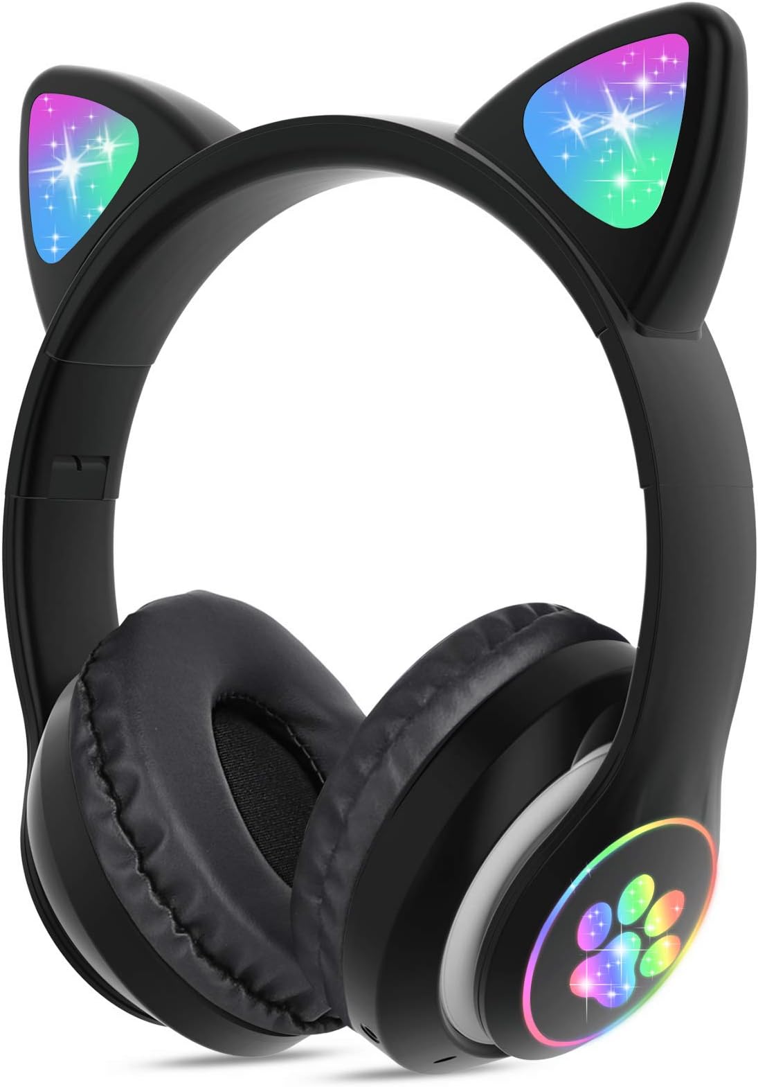ZQSQD Audifonos Inalambricos para Niños, Auriculares Bluetooth con Luz ...