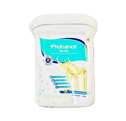 Prohance Active Vanilla - Pack of 400g Powder : Amazon.in: Health ...