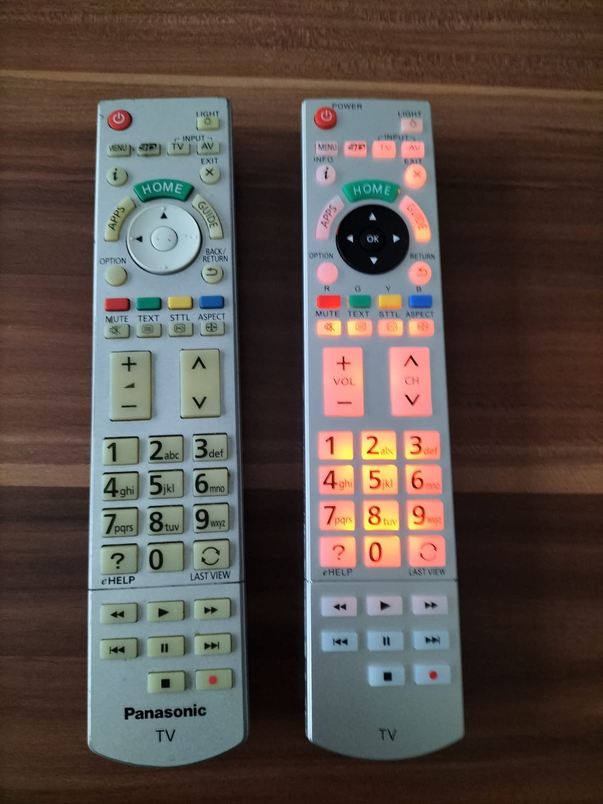 TV Remote for Panasonic N2QAYB, Replacement Remote Control for ...