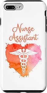 Amazon.com: iPhone 7 Plus/8 Plus Nurse Assistant Gifts Nurses Nursing ...