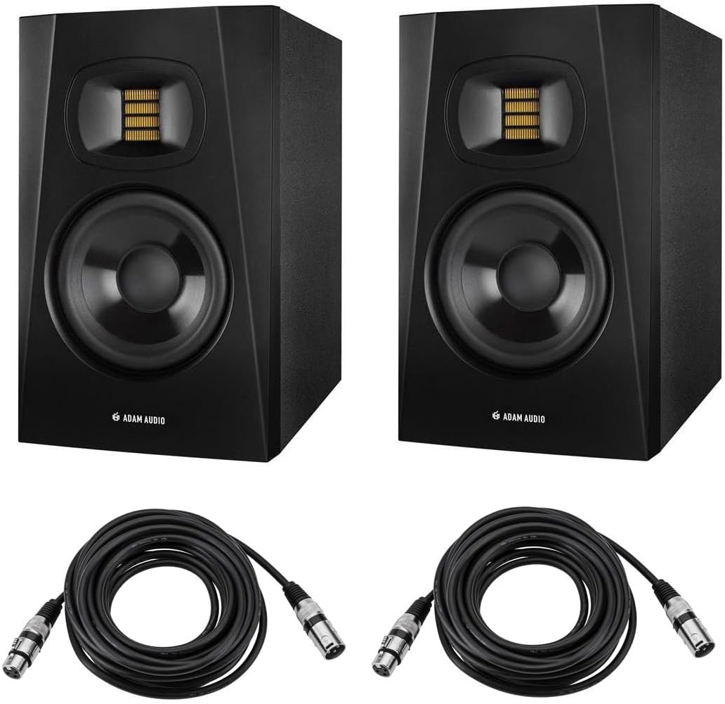 Amazon.com: ADAM Audio A4V 4-inch Powered Studio Monitor : Musical ...