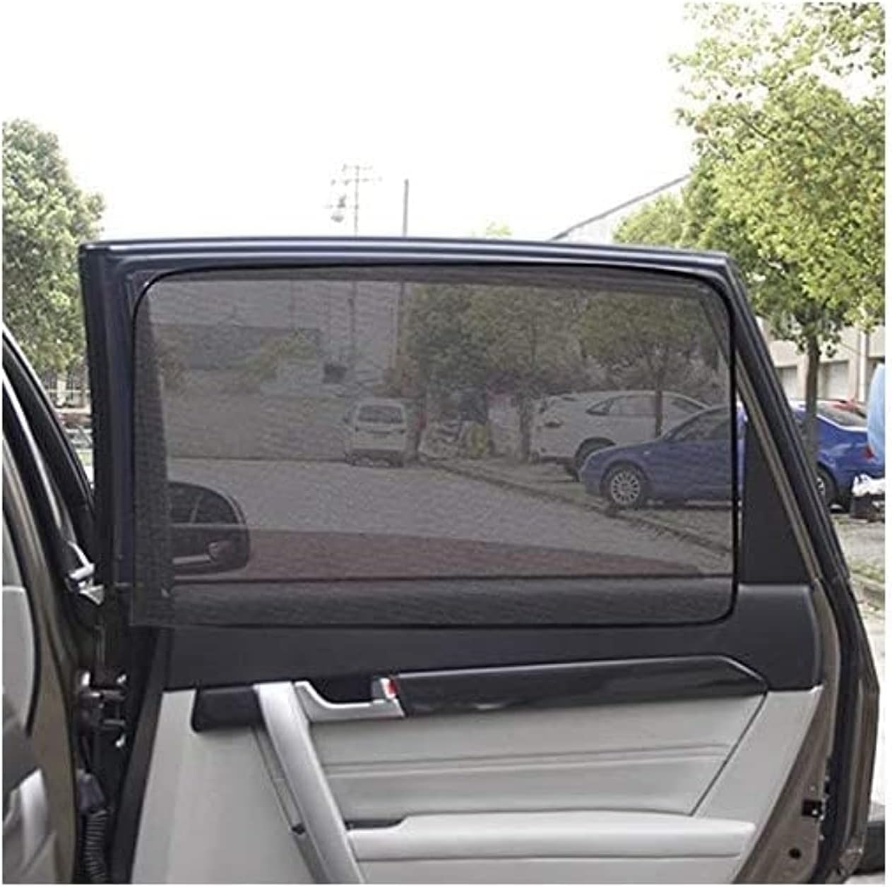 SHOWAY Magnetic Car Sun Shade UV Protection Car Curtain Car Window ...