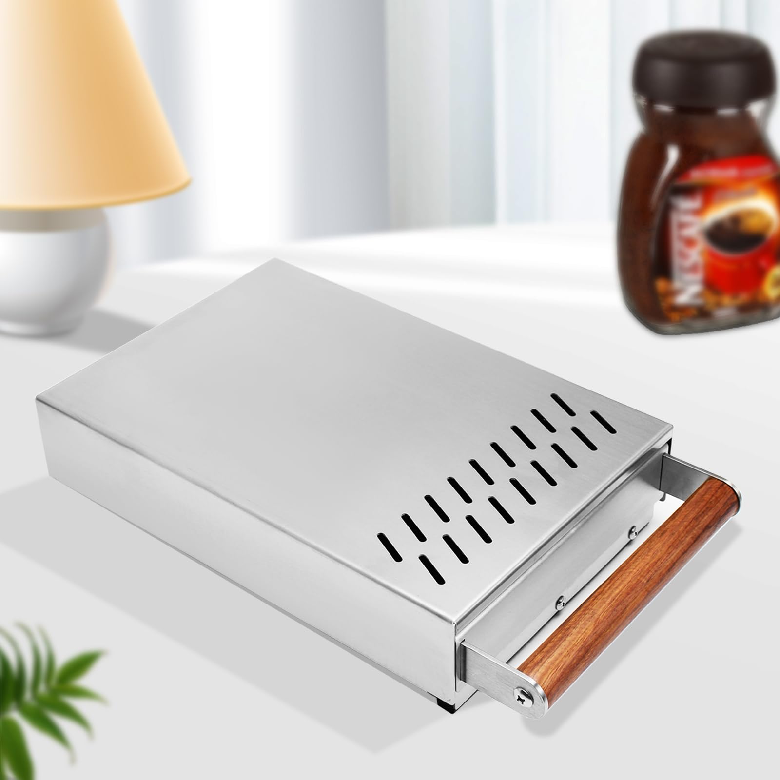 Knock Box Drawer Normcore Knock Box - Stainless Steel Coffee Grounds ...