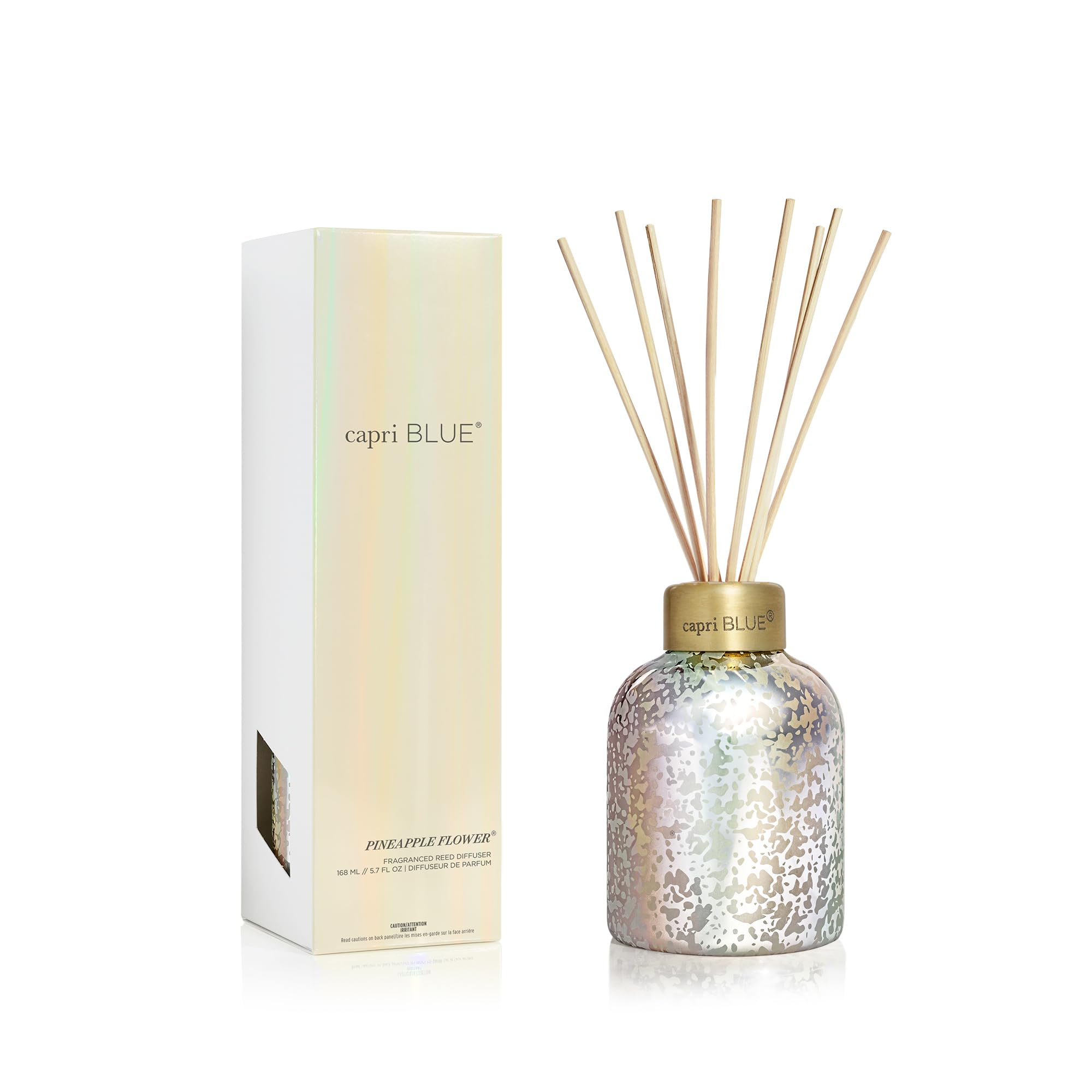 Amazon.com: Capri Blue Reed Diffuser - Comes with Pineapple Flower ...