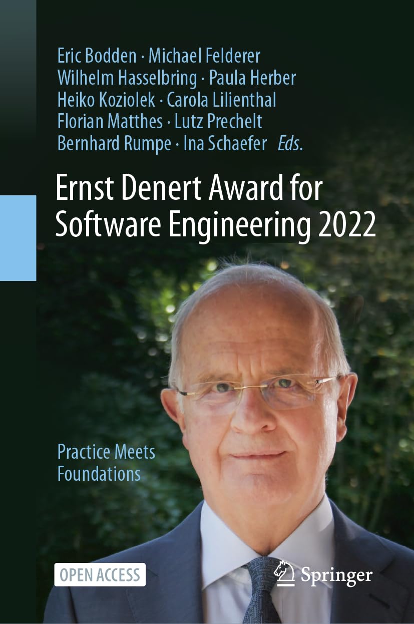Ernst Denert Award for Software Engineering 2022: Practice Meets ...