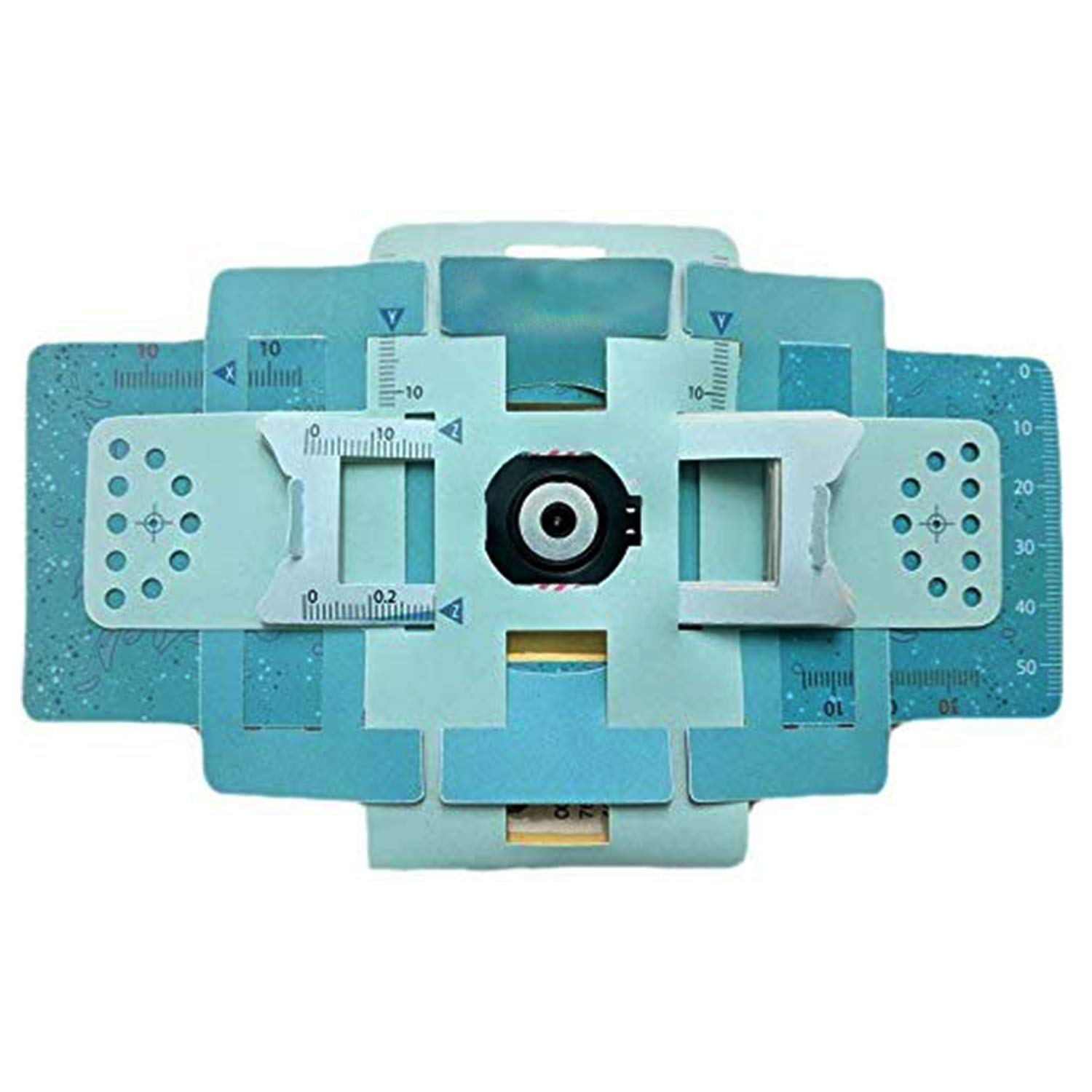 Tecmac Foldscope Labs Foldscope Basic Kit Diy Microscope Foldable Diy ...