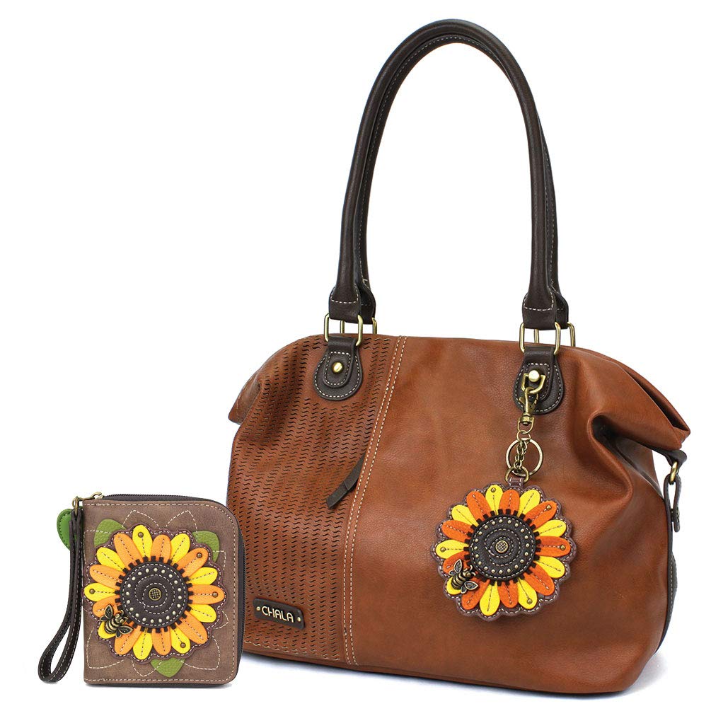 Amazon.com: Chala Handbags LaserCut Totes Shoulder Purse with Matching ...