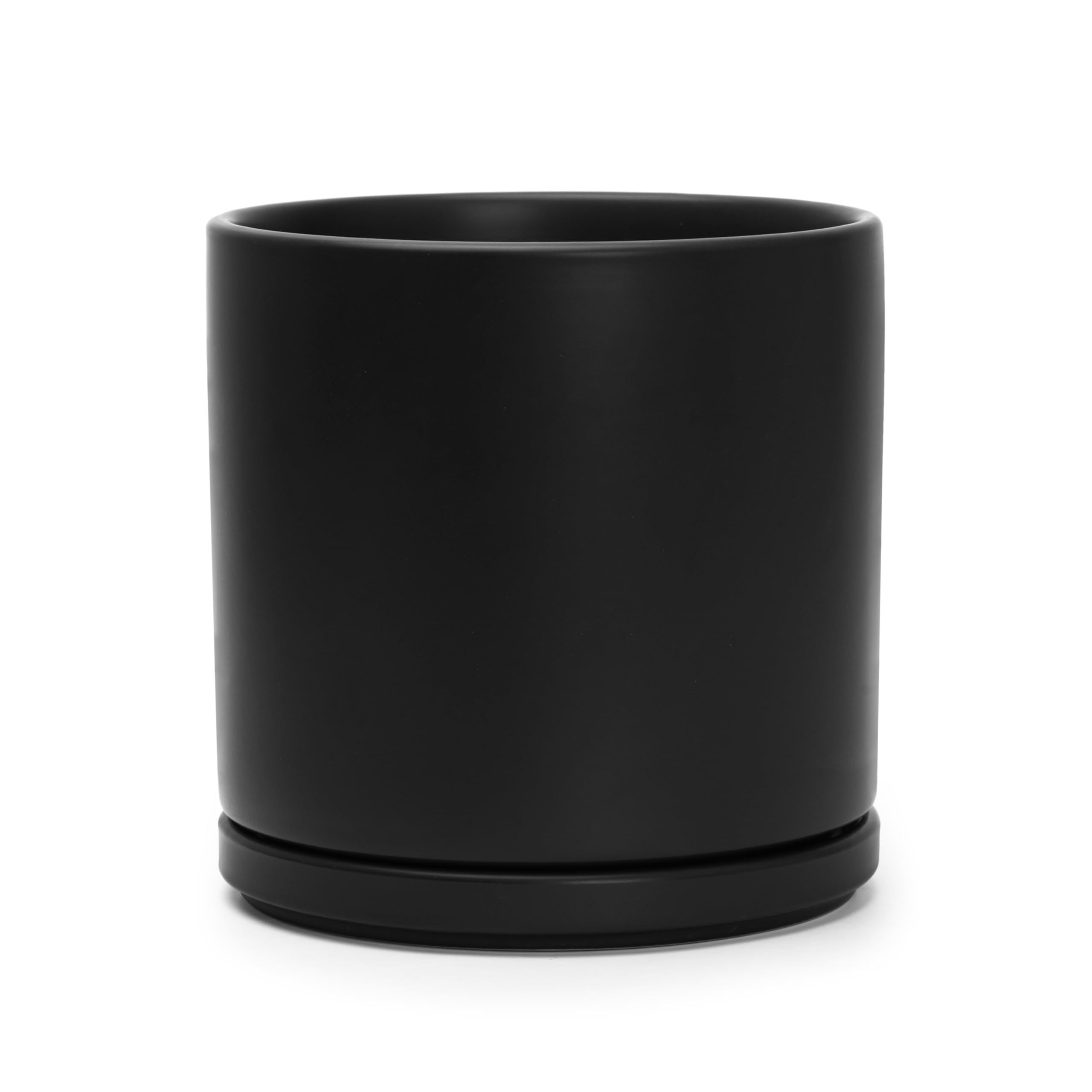 Amazon.com: D'vine Dev 8 Inch Ceramic Planter Pot with Drainage Hole ...