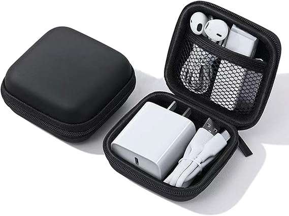 Amazon.com: CHIVOLONA Charger Case,Mini Cable Organizer Cases,Pouch ...