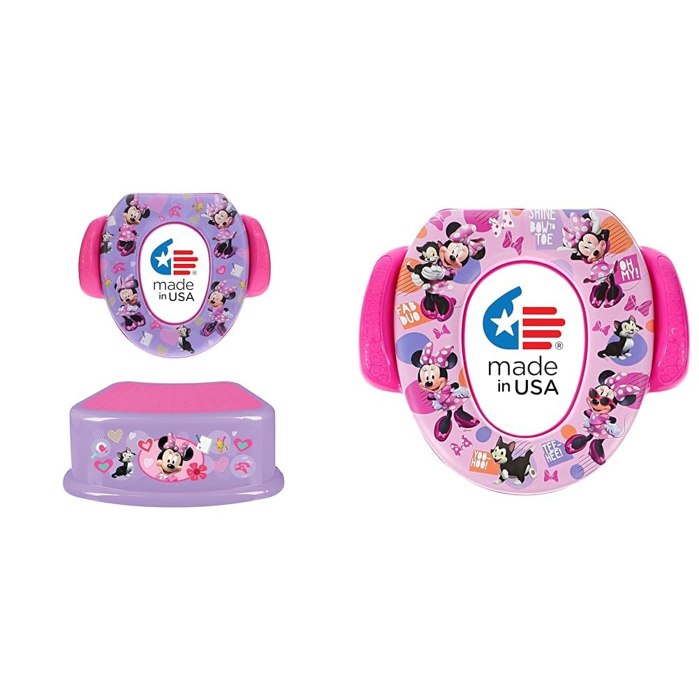 Amazon.com: Disney Minnie Mouse 2 Pc "Happy Helpers" Essential Potty ...