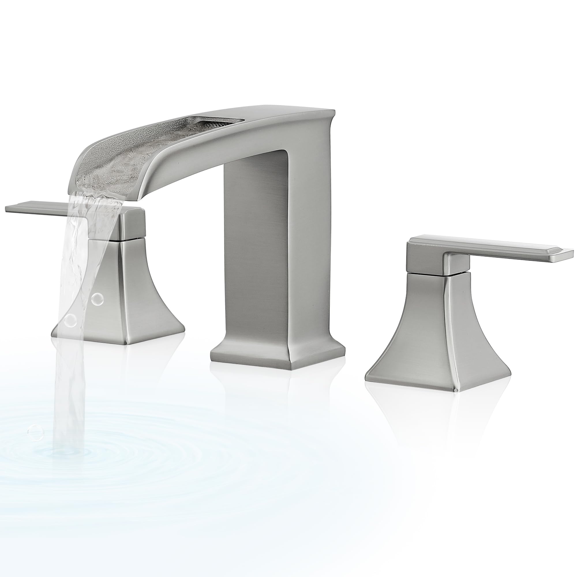 Delta Bathtub Faucets Waterfall Waterfall Bathroom Sink Faucet 3 Hole