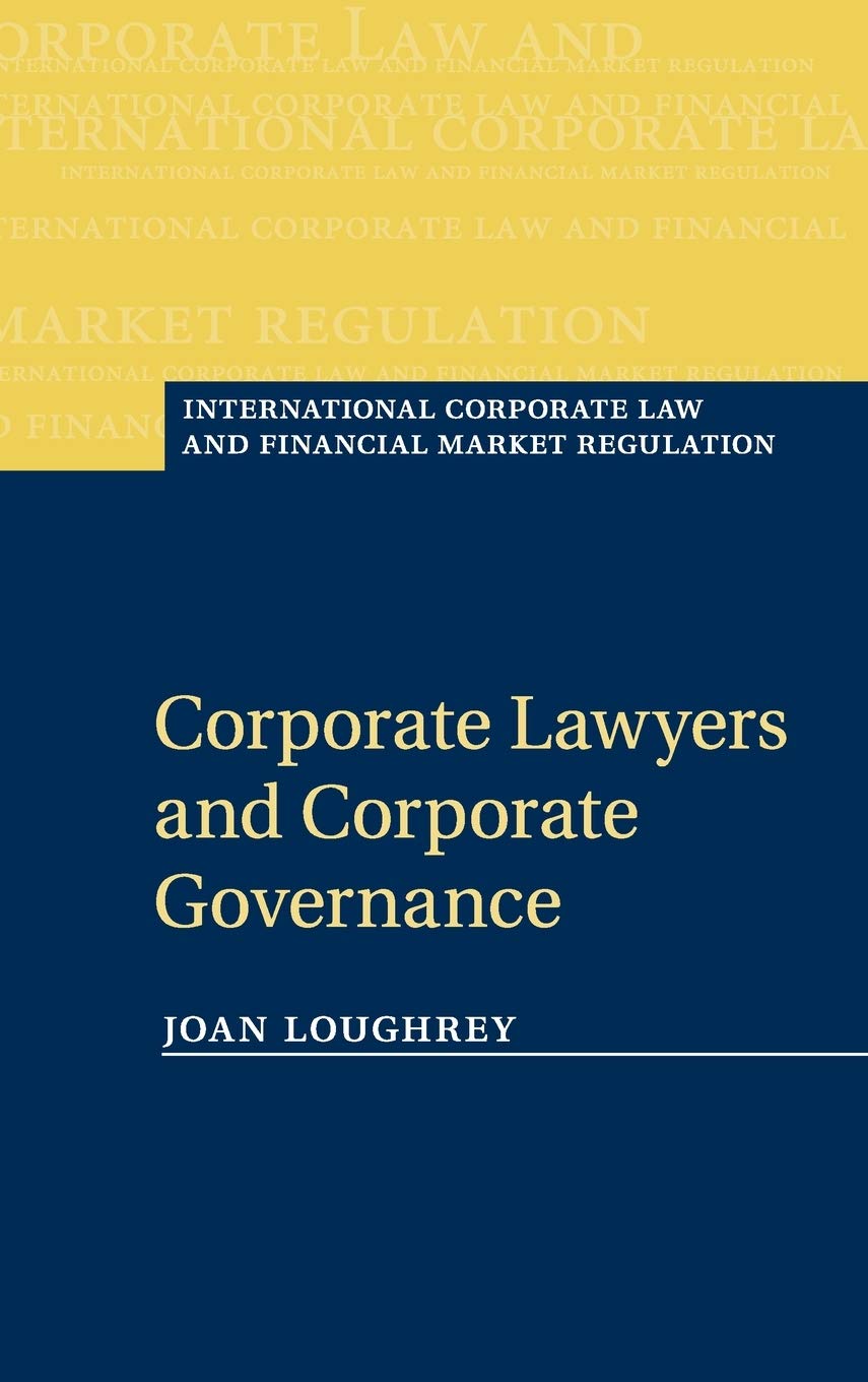Amazon.com: Corporate Lawyers and Corporate Governance (International ...