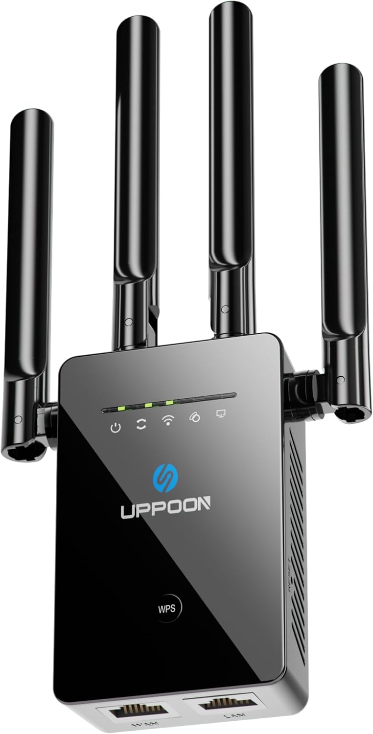 Amazon.com: 2024 Extendtecc WiFi Extender Signal Booster, 9,980 Sq.ft ...