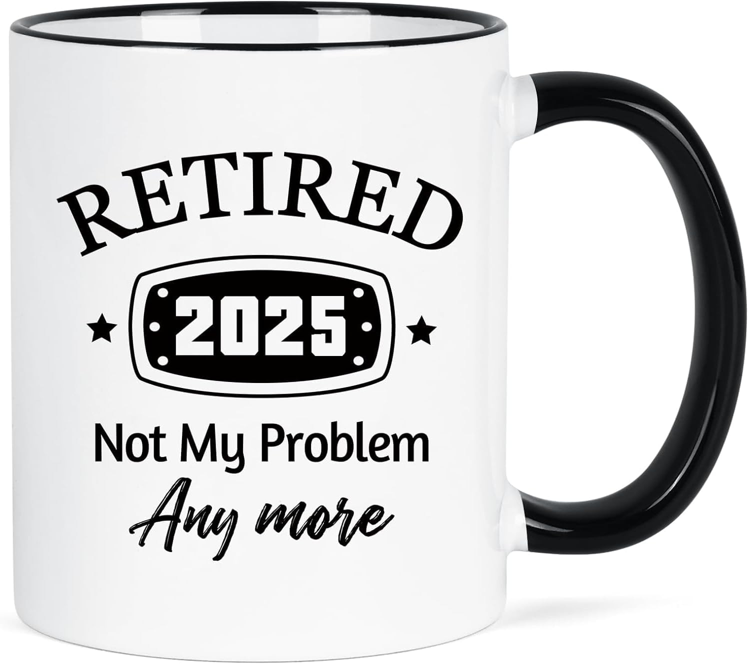 Amazon.com: Retirement Gifts for Women Men Coffee Mug, Retired 2025 Tea ...