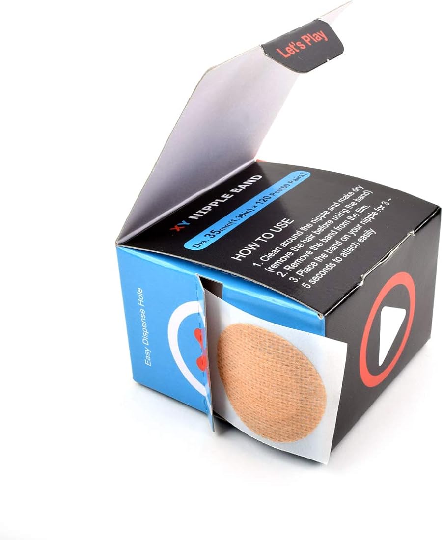 Amazon.com: ECOMADE ARENA XY Nipple Band for Man, Nipple Tape Prevent ...