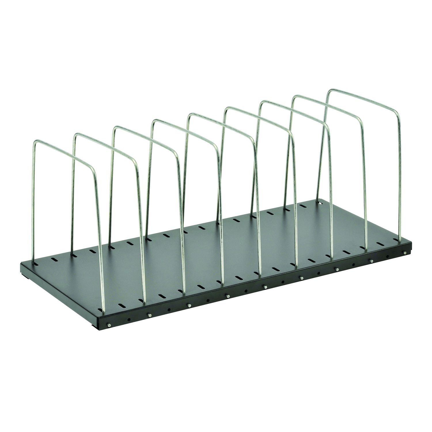 Snapklik.com : STEELMASTER Adjustable Desk File Organizer Rack8 ...
