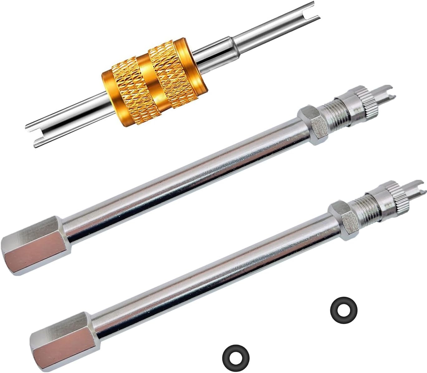 Amazon.com: 6 Inch Dually Valve Stem Extenders,Set of 2Pcs,Heavey Duty ...