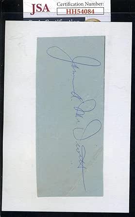 James McDivitt Coa Hand Signed Album Page Autograph - JSA Certified ...