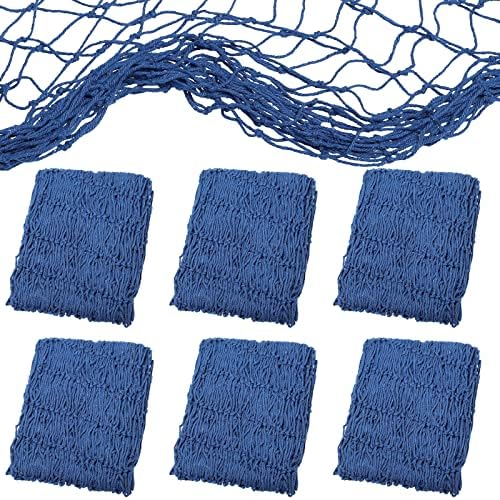 Amazon.com: 12 Pack Natural Fish Netting Decorative 80 x 40 Inch Fish ...