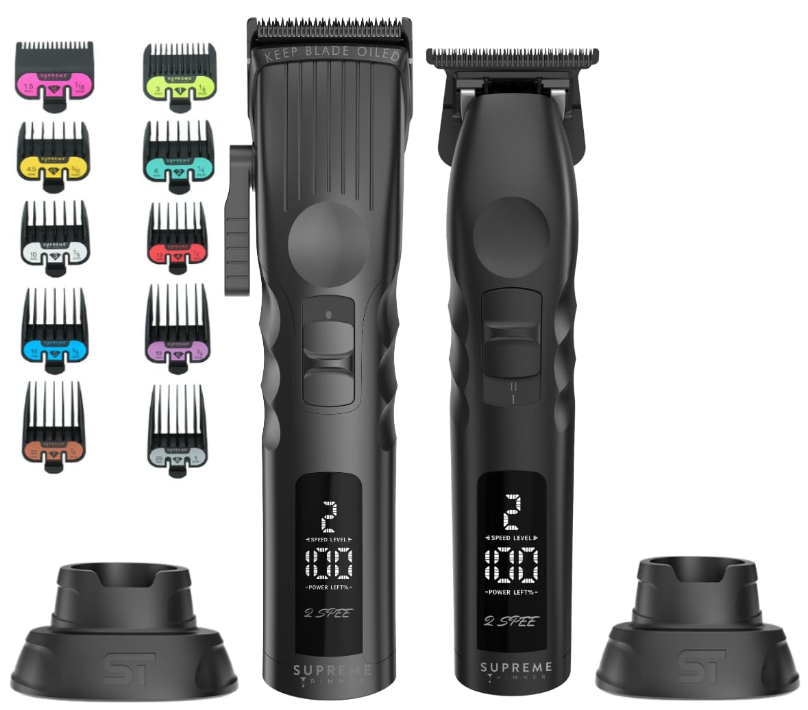 Amazon.com: Supreme Trimmer 2-in-1 2Spee Beard Trimmer & Hair Clipper ...