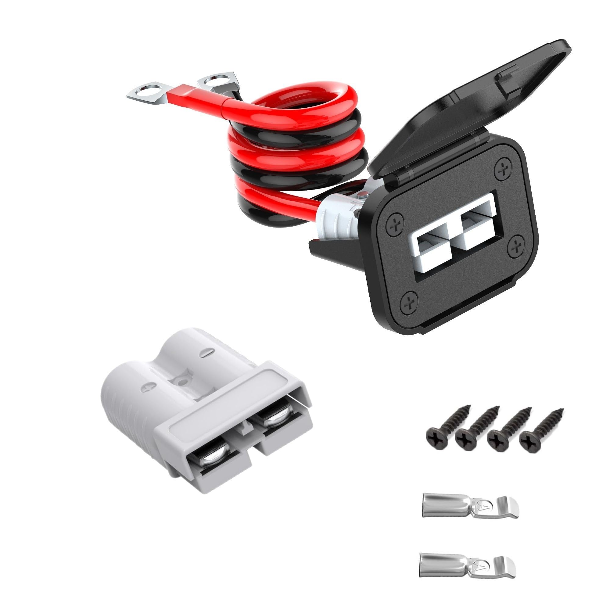 Winch Quick Connect Power Cable Arctic Cat, QUICK CONNECT WINCH PLUG