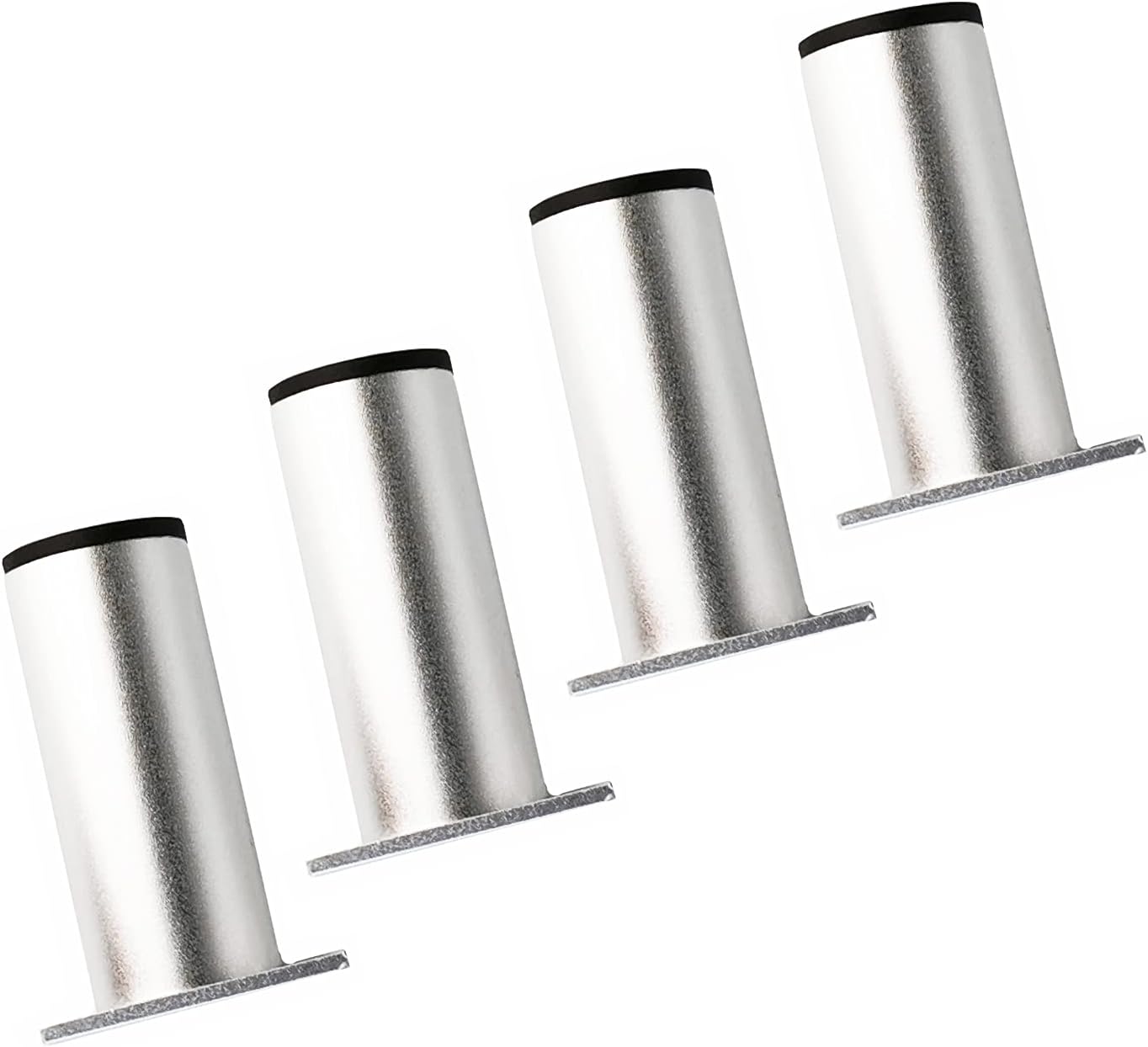 Qrity 80mm Furniture Legs Cabinet feet Aluminum Alloy Kitchen Feet Sofa ...