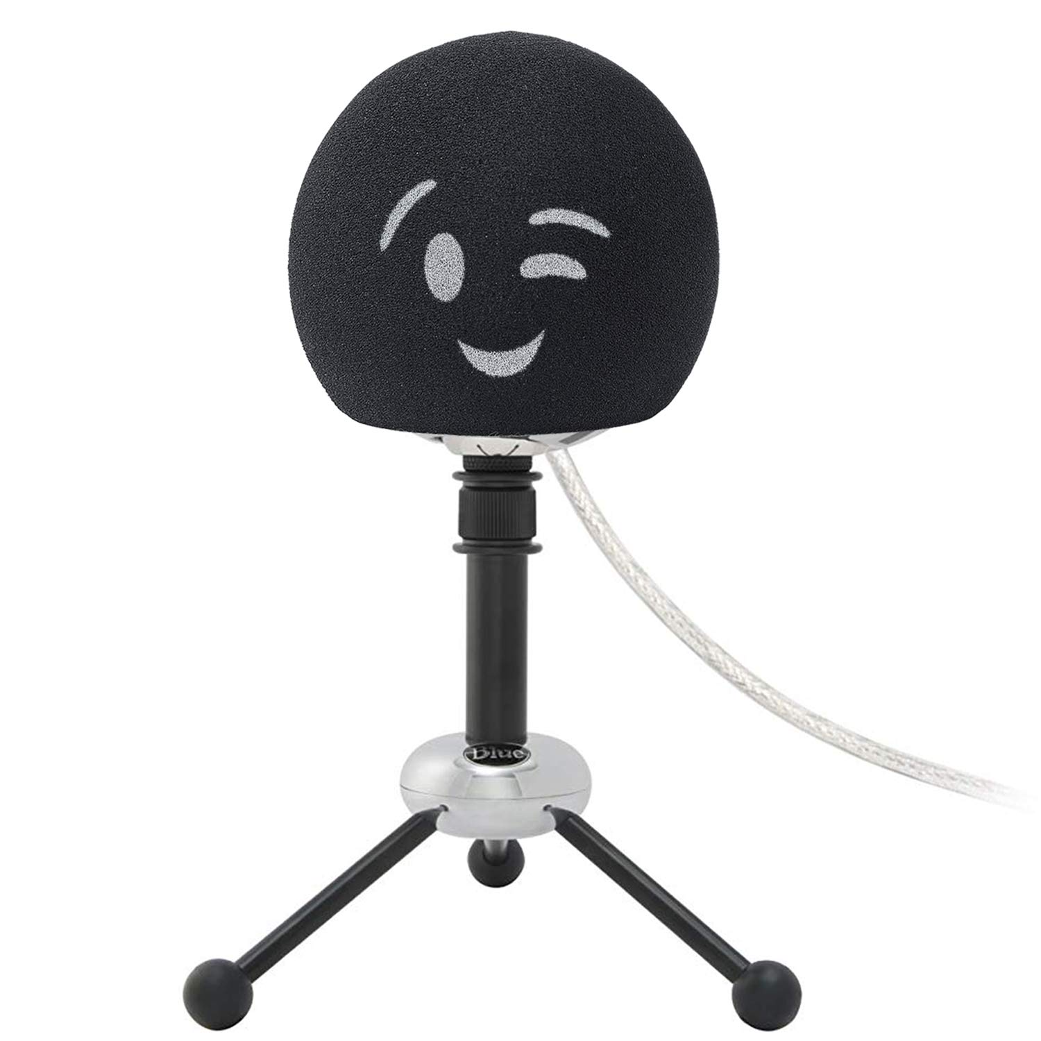 Snapklik.com : YOUSHARES Blue Snowball Pop Filter - Customizing ...